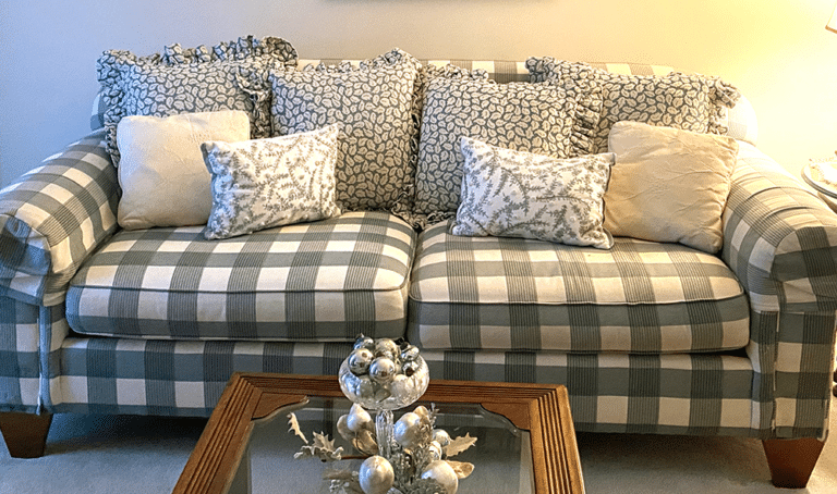 Update Your 90s Sofa With a Fresh Look - erinevolving.com