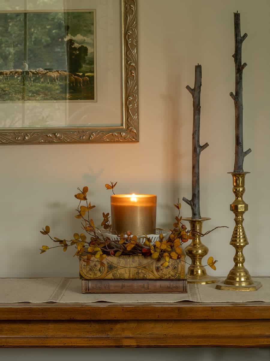 Tips for Styling Fall Scented Candles - erinevolving.com