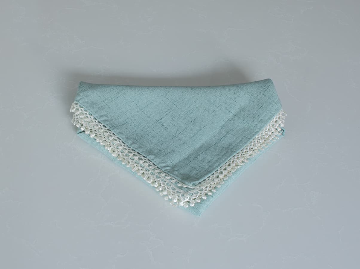 Easy Heart Shaped Napkin Fold Tutorial Using Napkin Rings